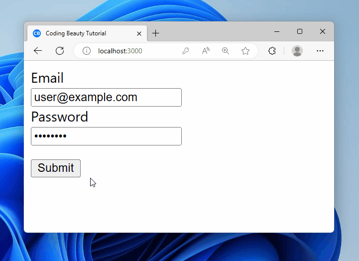 How to Prevent Page Refresh on Form Submit in React How to Prevent Page Refresh on Form Submit in React